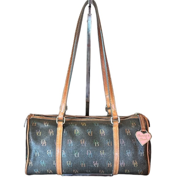 Dooney & Bourke | Bags | Dooney Bourke Rainbow Barrel Bag Excellent ...